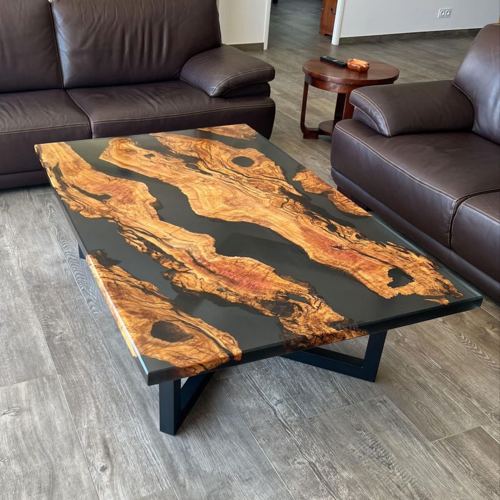 Table Basse Résine Epoxy Prix